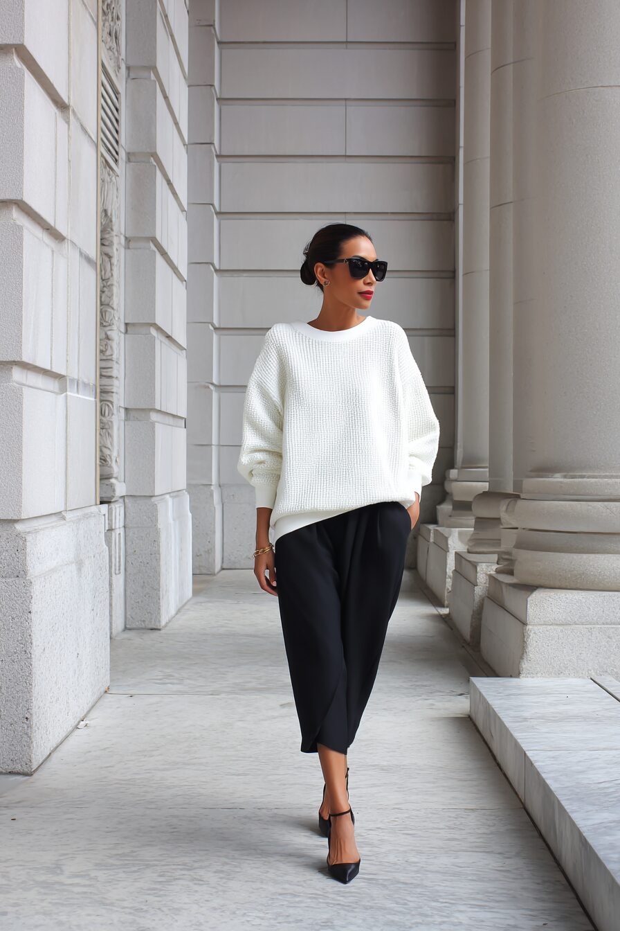 Cozy Ways to Style Your Oversized Sweatshirt