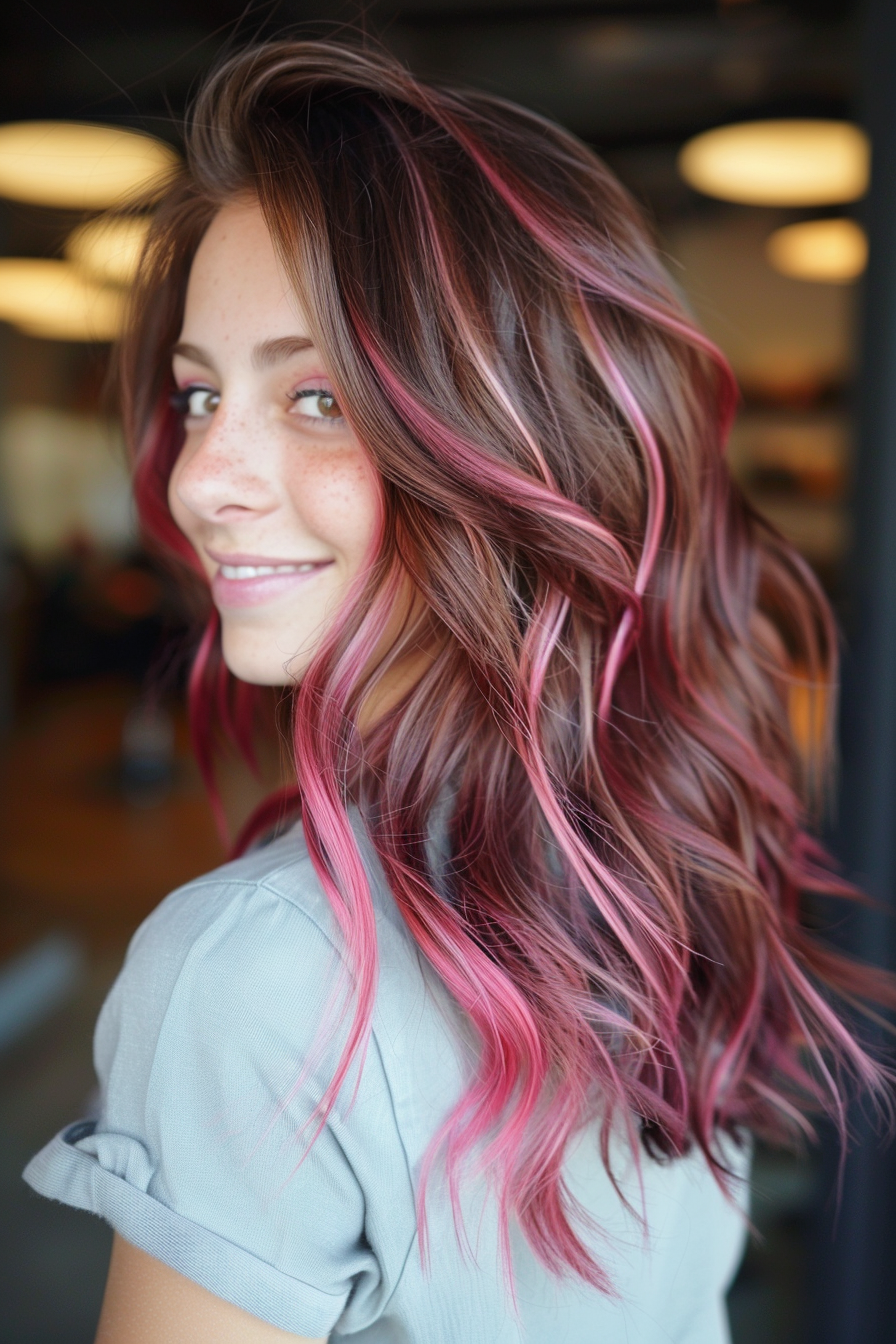 13 Inspiring Pink Hair Color Ideas