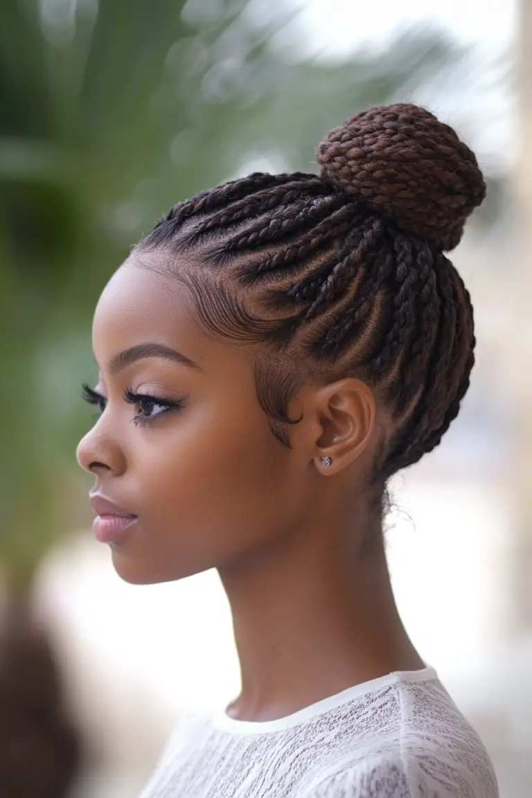 13 Natural Cornrow Hairstyles To Elevate Your Look