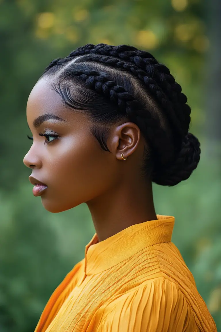 13 Natural Cornrow Hairstyles To Elevate Your Look