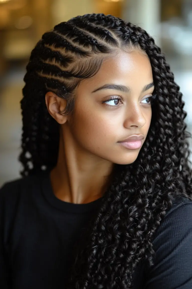 13 Natural Cornrow Hairstyles To Elevate Your Look