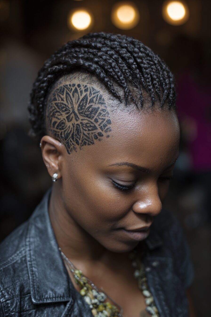 Chic Small Cornrows Will Have Everyone Talking!
