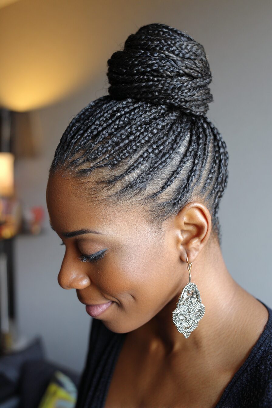 Chic Small Cornrows Will Have Everyone Talking!