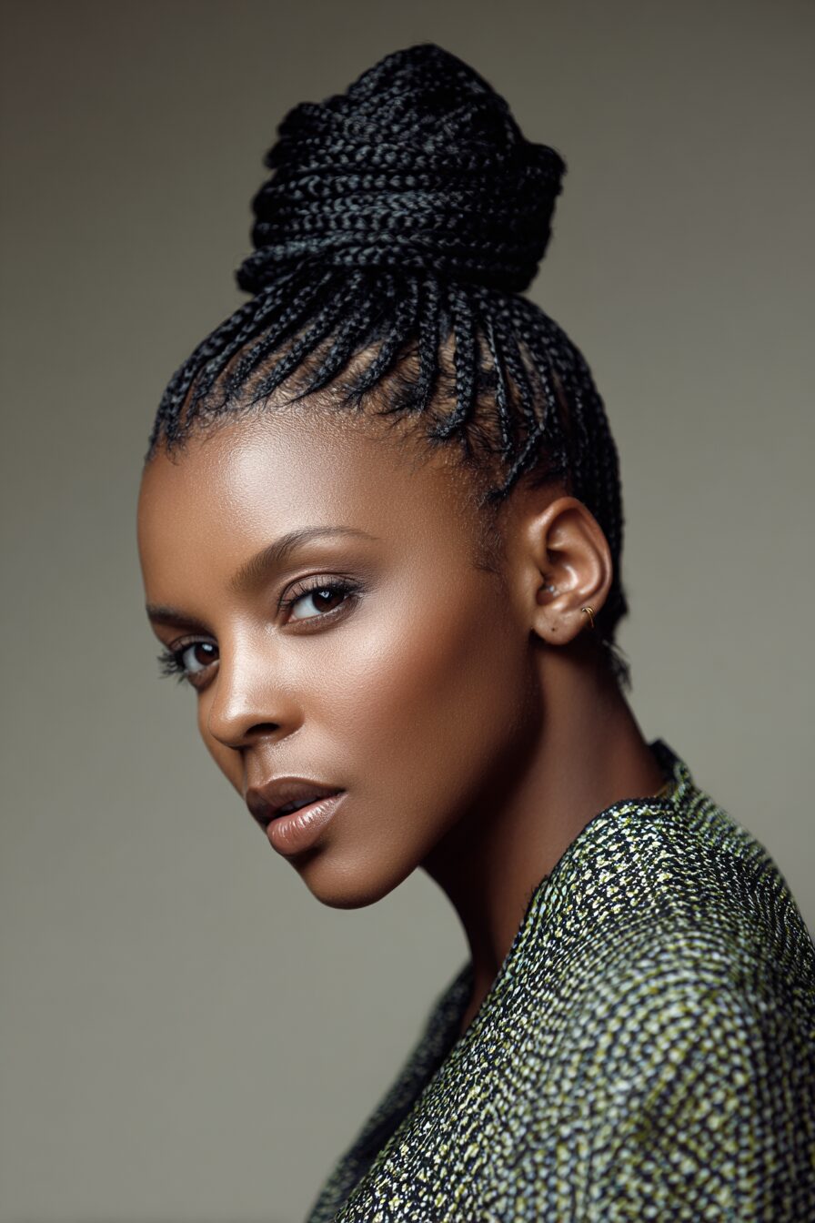 Chic Small Cornrows Will Have Everyone Talking!