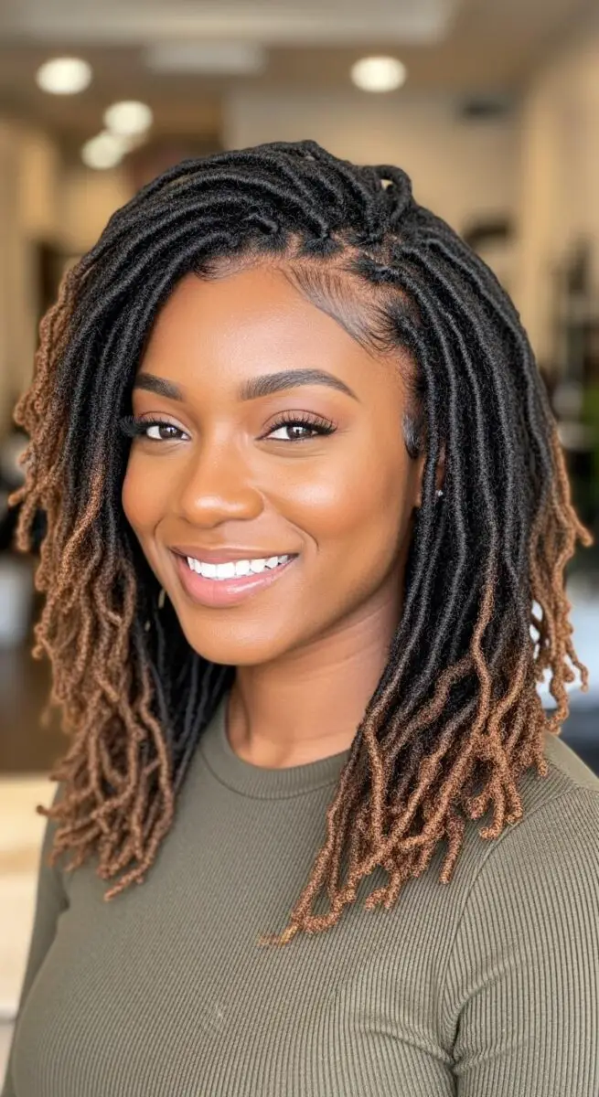 Everyday Nonchalant Dreadhead Styles That Always Look Right (Women)